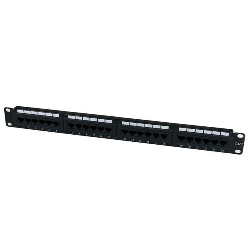 StarTech.com 24 Port 1U Rackmount Cat 6 110 Patch Panel - Integrated Tech